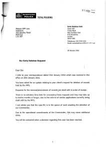 What You Need to Know About the Deletion of Records from National ...